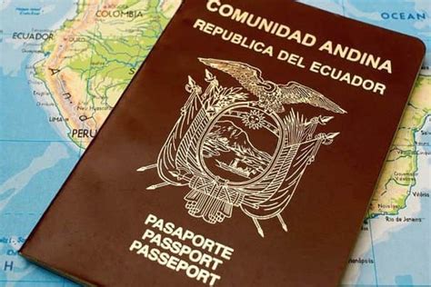 REQUISITOS PARA SACAR PASAPORTE POR PRIMERA VEZ EN ECUADOR