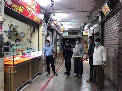 မူဆယ်မြို့နယ်စည်ပင်သာယာရေးကော်မတီဝင်များသည် ဈေးများအတွင်း လိုက်လံစစ်ဆေး Information And Public