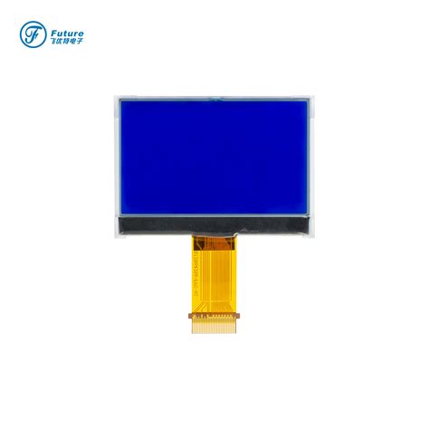 128 64 Display Graphic Lcd Panel Blue Stn With Blacklight Blue Lcd Display And Lcd Module Price