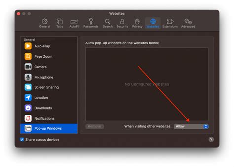 How To Enable Pop Ups In Safari Browser On Mac SoftTuts