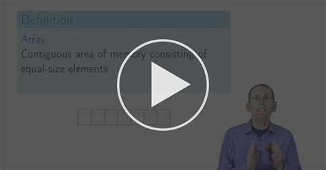 Arrays Basic Data Structures Coursera
