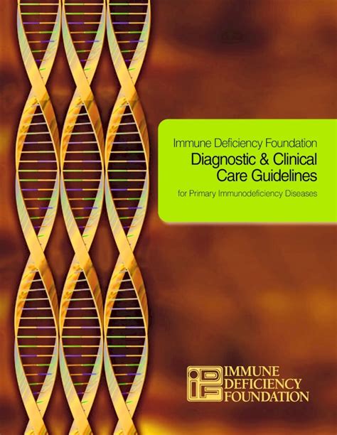 Pdf Idf Diagnostic Clinical Care Guidelines For Primary Immunodeficiency Diseases 2nd Edition