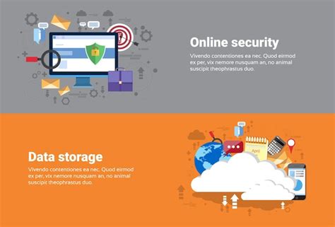 Premium Vector Cloud Computing Database Storage Services Online