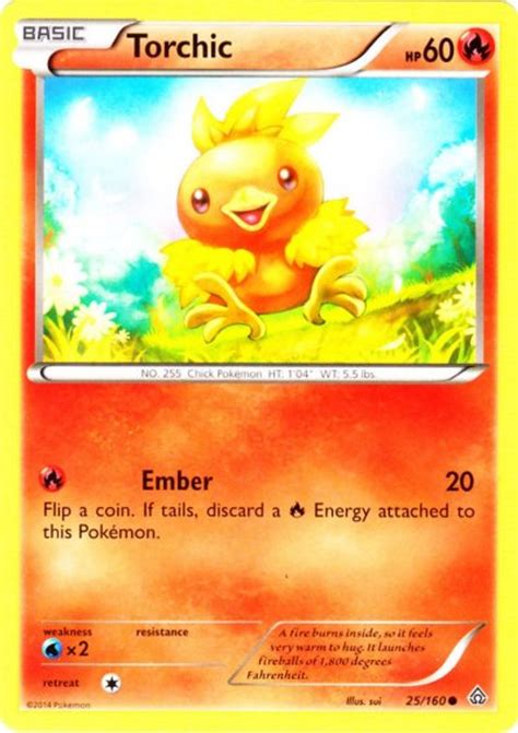 Pokemon X Y Primal Clash Single Card Common Torchic 25 Toywiz