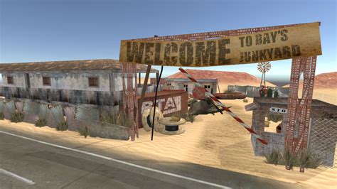 Low Poly Junkyard Models Pack Low Poly Junkyard Models Pack