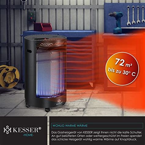 Chauffage à gaz en céramique Appareil de Chauffage à gaz 4 200 Watts