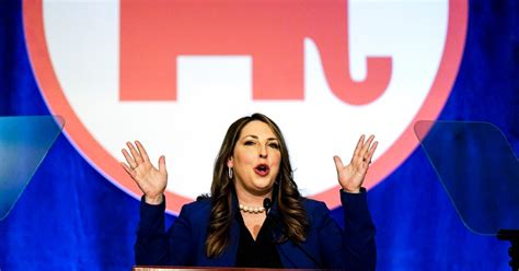 Ronna McDaniel Says She Will Seek Re Election At RNC As Rivals Eye Her Job