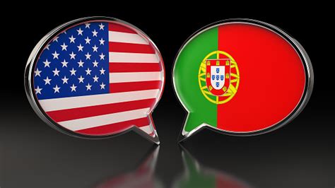 연설 거품과 미국 포르투갈 플래그입니다 3 차원 일러스트 레이 션 0명에 대한 스톡 사진 및 기타 이미지 0명 3차원 형태 Eurozone Istock