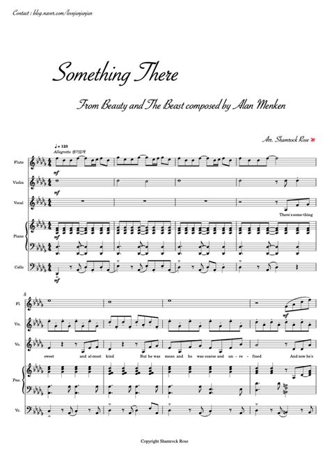 디즈니 미녀와 야수 Something There 디즈니 미녀와 야수 Something There Ensemble 앙상블