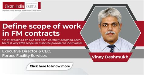 Souvik Bera On Linkedin Define Scope Of Work In Fm Contracts Clean