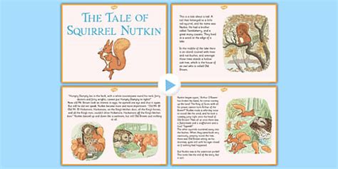 The Tale Of Squirrel Nutkin PowerPoint Squirrel Nutkin
