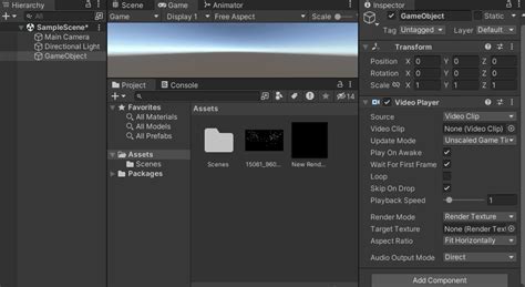 動画の埋め込み方法解説Unity内で動画を再生してみよう CGbox