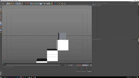 c4d 弹跳方块动画教程 云瑞设计
