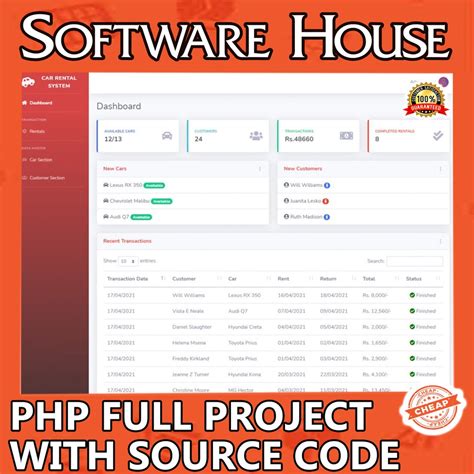 car rental system full php project with source code shopee malaysia