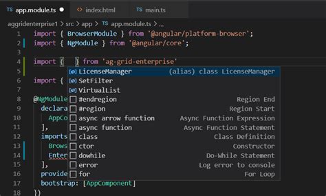 Angular How To Install Ag Grid Enterprise Properly Stack Overflow