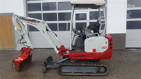 Takeuchi TB 216 Powertilt mini excavator for sale Austria Rinn, MV32150