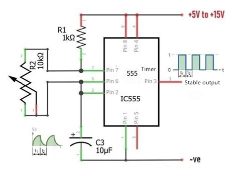 A Guide To Blinking Led Circuits And Circuit Diagrams A Guide To Blinking Led Circuits And Circuit Diagrams