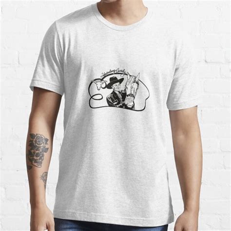 Retro Vintage Hopalong Cassidy Logo Design T Shirt For Sale By