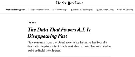 Proud To Co Lead The Data Provenance Initiatives Audit Of Widely Used Ai Pretraining Data
