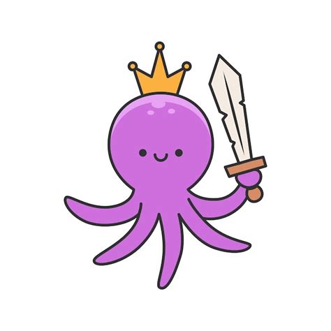 Premium Vector Cute Octopus