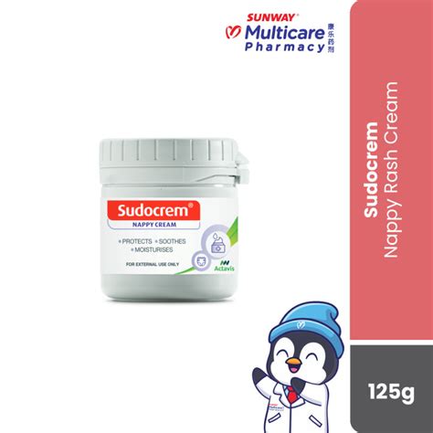 Sudocrem Nappy Rash Cream 125g Shopee Malaysia