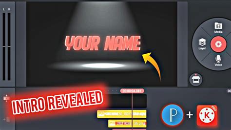 Kinemaster Tutorial How To Make Intro In Kinemaster Youtube Intro Pixllab Youtube