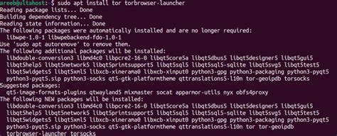 How To Install Tor On Ubuntu Ultahost Knowledge Base