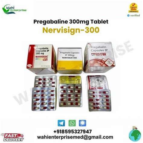Pregabaline 300mg Tablet At Rs 250 Box In New Delhi Id 2851034817588
