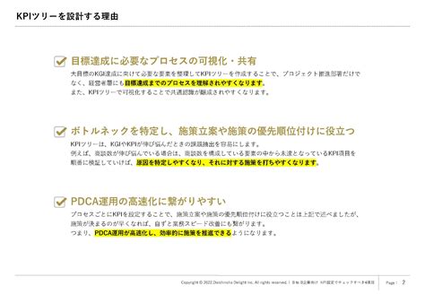 Btob企業向け Kpi設定でチェックすべき4項⽬ 大伸社ディライト