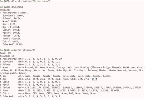 mini polars tips you can get a dict mapping column names to dtypes
