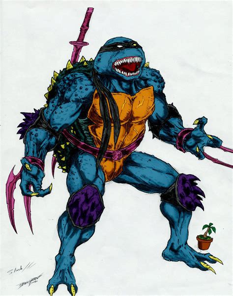 Slash By Vassago By Kenkira On Deviantart Teenage Mutant Ninja