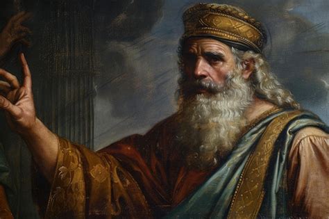 Premium Photo Royal Legacy King Salomon An Iconic Biblical Figure