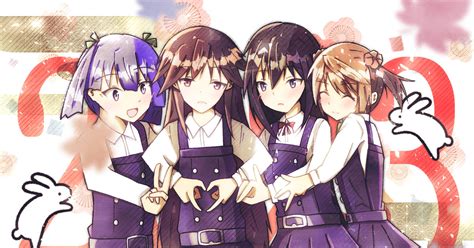 艦隊これくしょん 第八駆逐隊2023 苺丸でぃのイラスト Pixiv