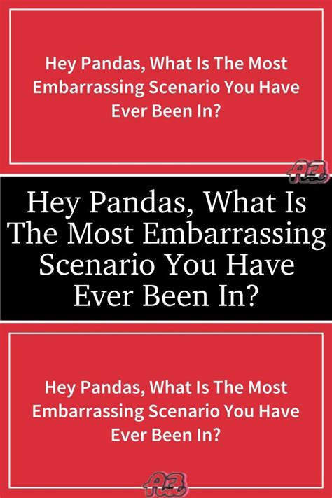 Two Red Banners With The Words Hey Pandas What Is A Terrifying