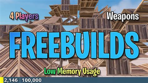 Freebuilds [optimized] 1755 0399 8731 By Cheesyjoe Fortnite Creative