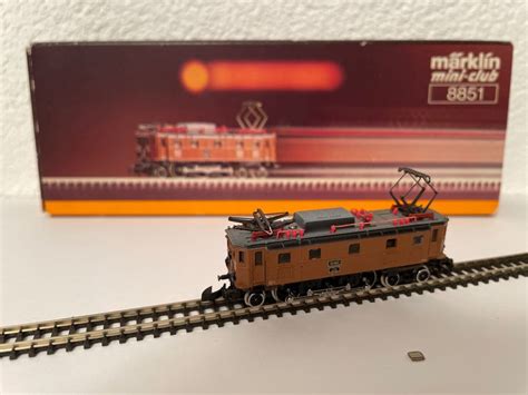 Märklin 8851 E Lok Ae 3 6 II SBB Spur Z Acheter sur Ricardo