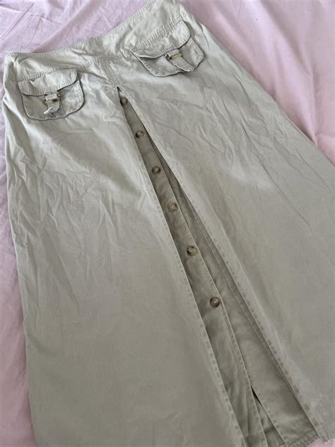 Вінтажна юбка міді — ціна 100 грн у каталозі Довгі спідниці Купити жіночі речі за доступною