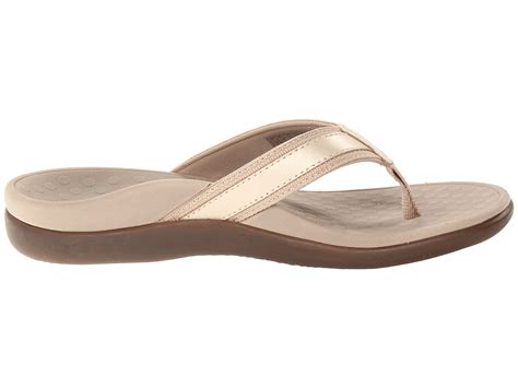 Vionic With Orthaheel Technology Tide Ii Gold Metallic