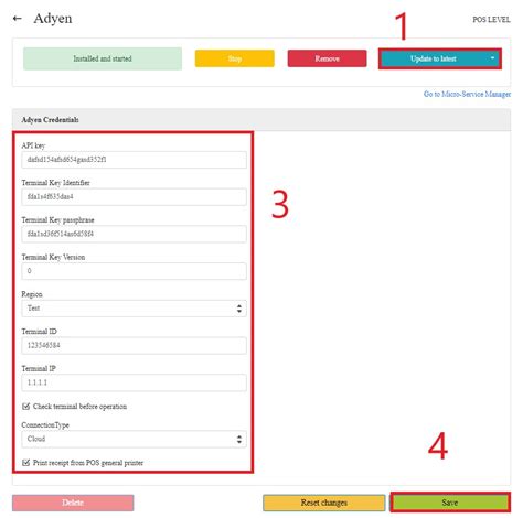 Adyen Payment Integration With Erply Erply Wiki