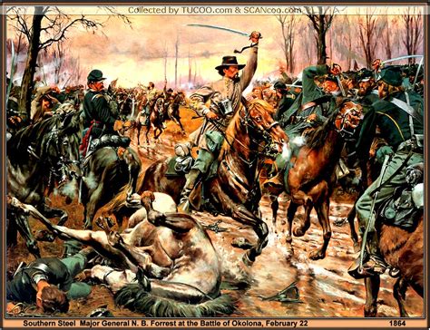 Southem Stahl Generalmajor N B Wald In Der Schlacht Von Okolona 22
