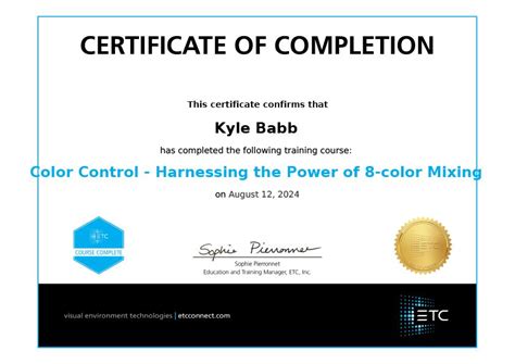 Just Completed Color Control Harnessing The Power Of 8 Color Mixing Kyle Babb