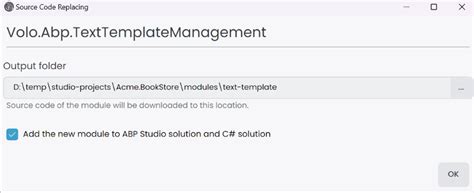 ABP Studio Solution Explorer ABP Documentation