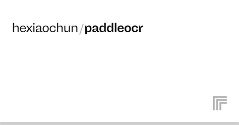 Examples Hexiaochunpaddleocr Replicate