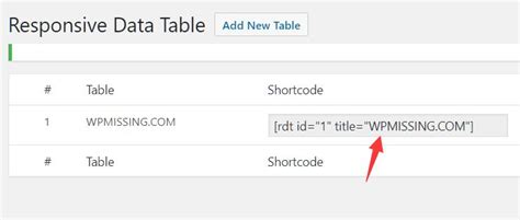 Mobile Friendly Responsive Data Table Plugin For Wordpress Wp Missing