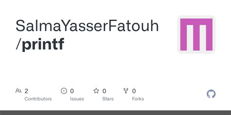 Github Salmayasserfatouhprintf