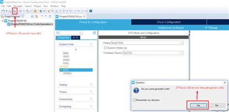 stm32cubeide primeiros passos e cmsis core com gpio