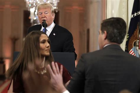 White House Suspends Cnns Acosta After Trump Confrontation The Times