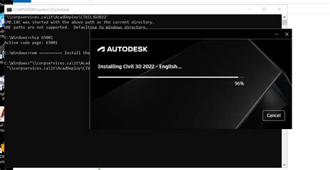 Installation Fails Stalls At 96 Autodesk Community