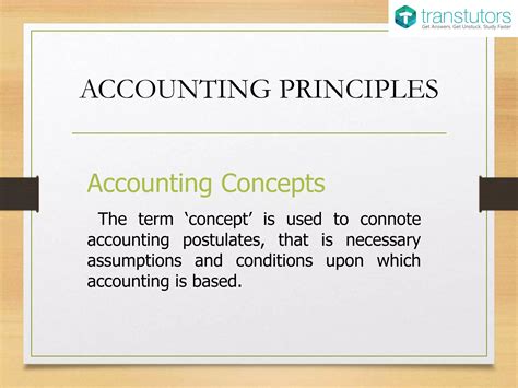 Objectivity Principle Accounting Ppt