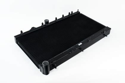 Csf Aluminum Radiator Black Finish For 02 07 Subaru Wrxsti Ebay